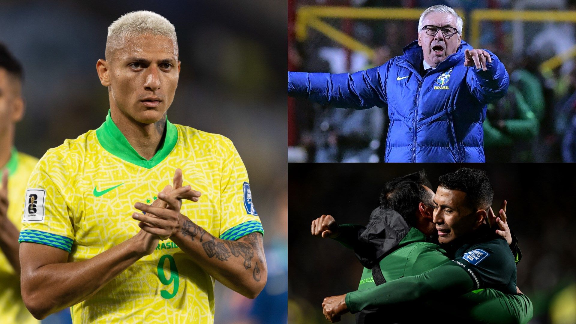 Brazil player ratings vs Bolivia: Richarlison falls flat as Carlo Ancelotti's Selecao suffer ...